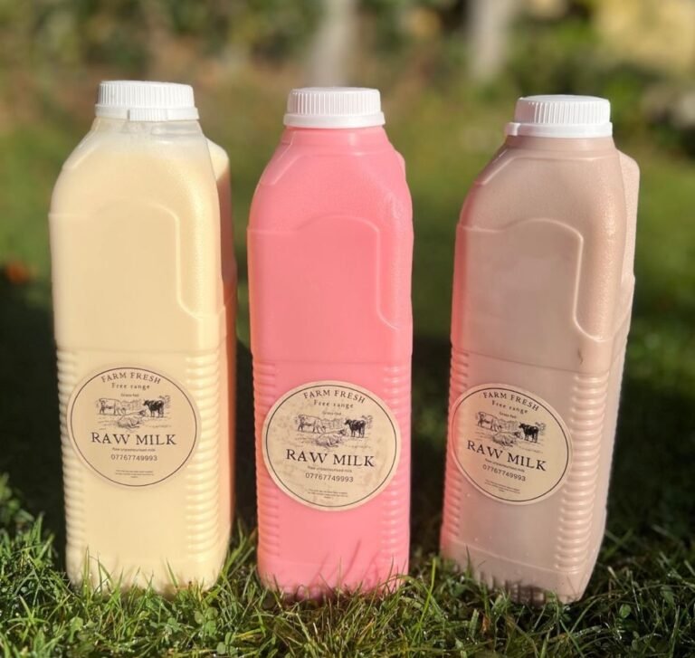 Farm Fresh Raw Milk